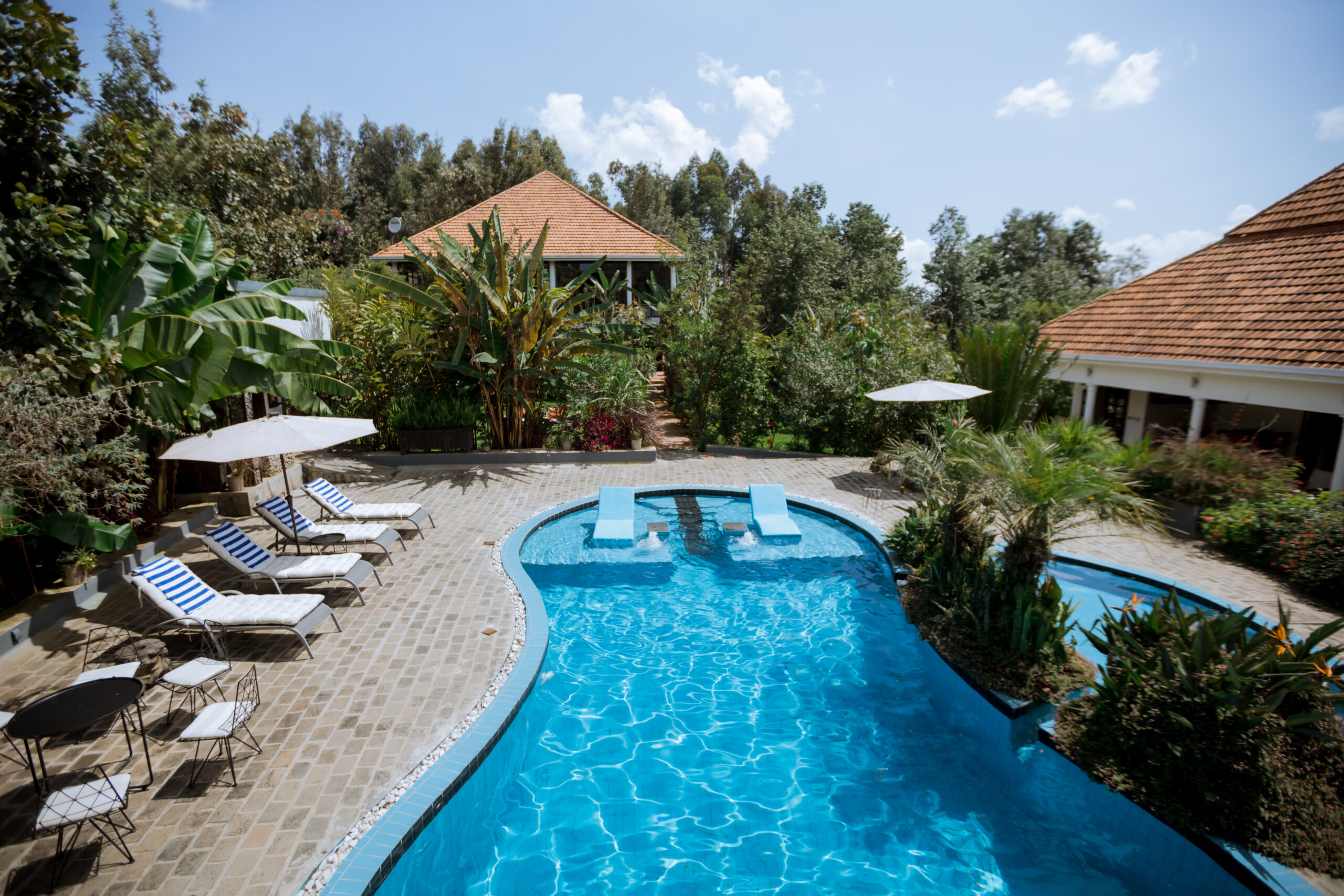 Five Volcanoes Boutique Hotel - Coral Tree - Rwanda Family Safaris
